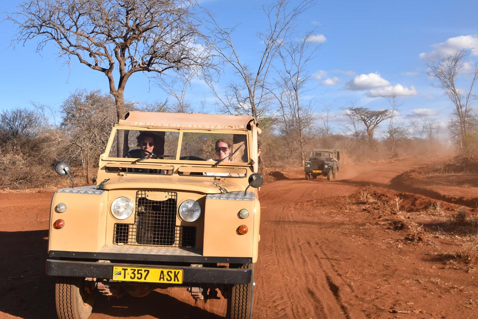 Explore Arusha National Park in a vintage Land Rover